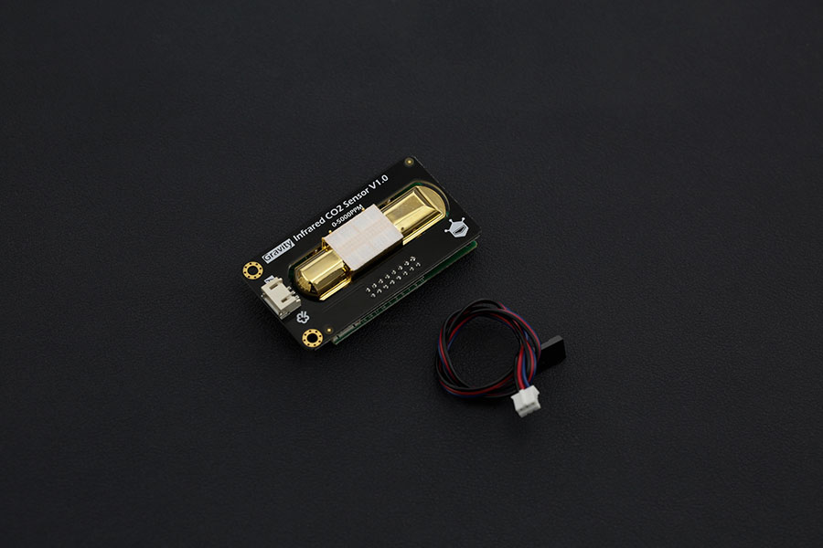 Gravity: Analog Infrared CO2 Sensor For Arduino (0~5000 ppm) - KD Robot Kit