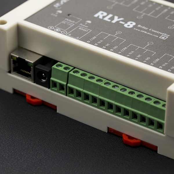 8 Channel IoT Ethernet Relay Controller (Support PoE and RS485) - KD ...