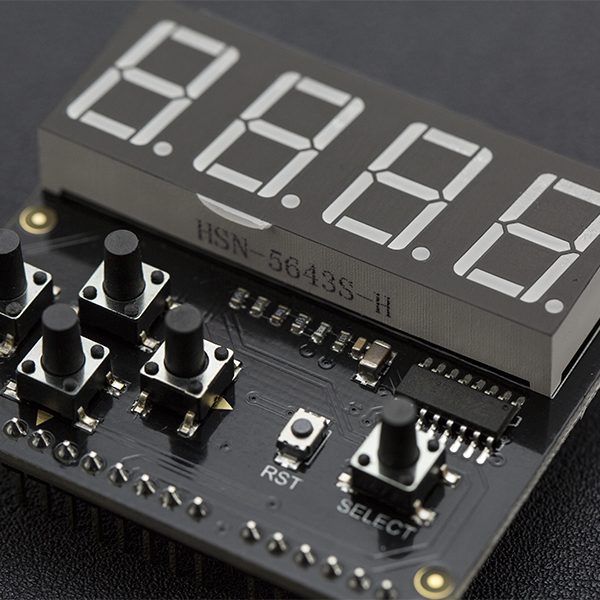 7 Segment LED Keypad Shield For Arduino - KD Robot Kit