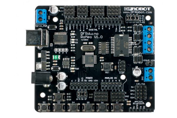 Romeo-All in one Controller (Arduino Compatible Atmega 328) (Discontinued V1.0) - KD Robot Kit