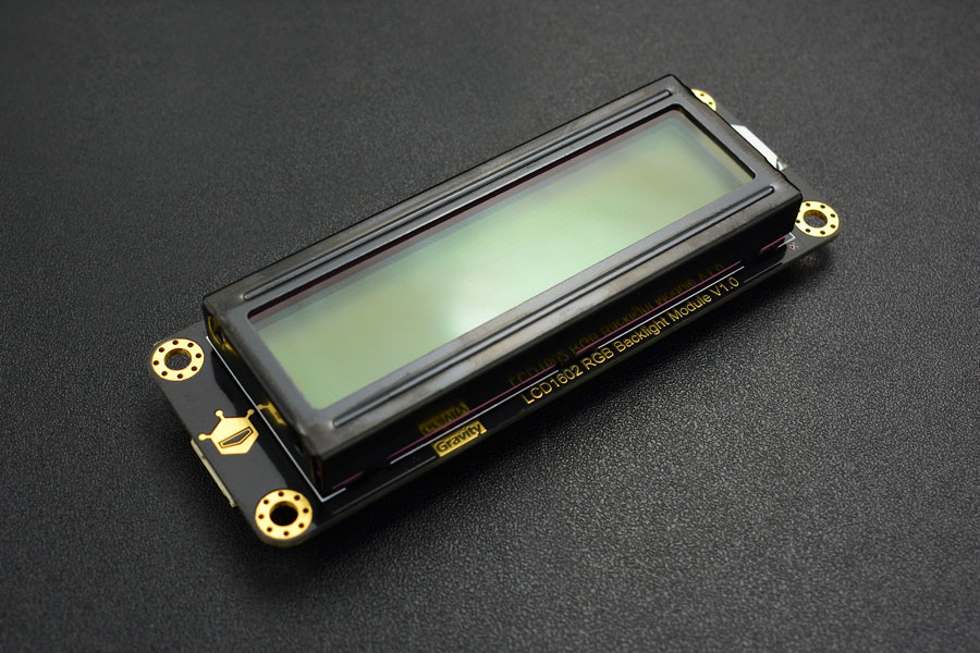 Gravity: I2C 16x2 Arduino LCD with RGB Backlight Display - KD Robot Kit
