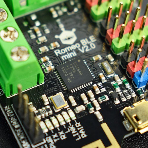 Romeo BLE mini - Small Arduino Robot Control Board with Bluetooth 4.0 ...