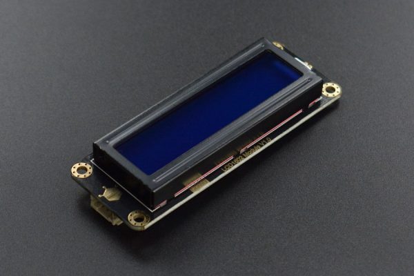 Gravity: I2C LCD1602 Arduino LCD Display Module (Blue) - KD Robot Kit