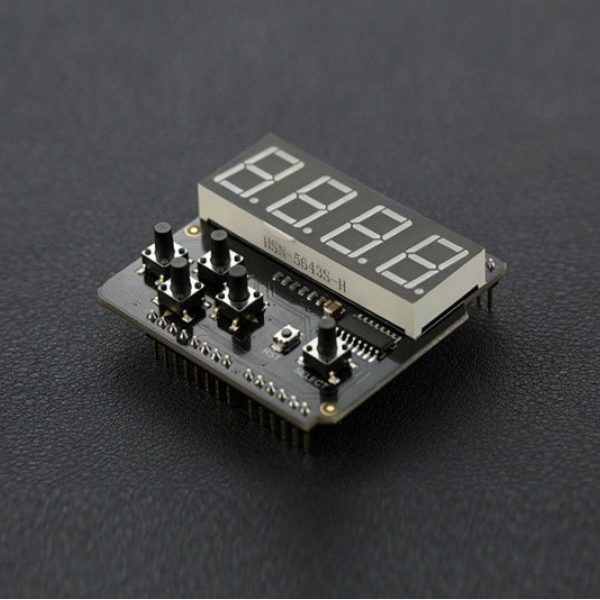 7 Segment LED Keypad Shield For Arduino - KD Robot Kit