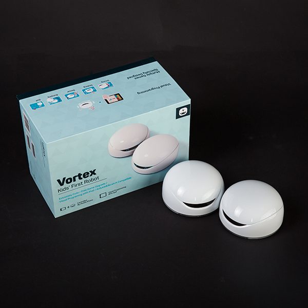 Vortex - An Arduino Based Programmable Toy Robot For Kid (2 Pack) - KD Robot Kit